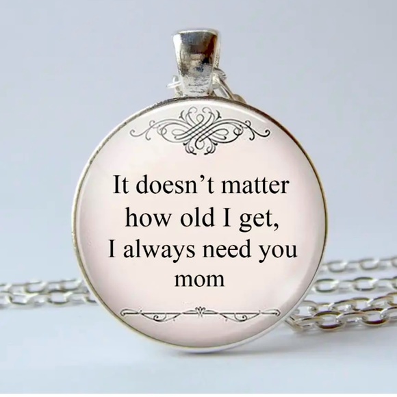 Jewelry | New I Need You Mom Vintage Necklace Pendant | Poshmark
